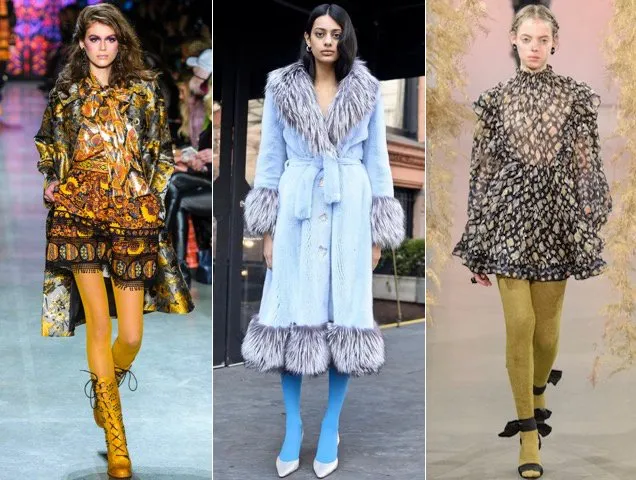 Colorful Tights for Women: The Fall 2018 Trend to Wear Now - theFashionSpot