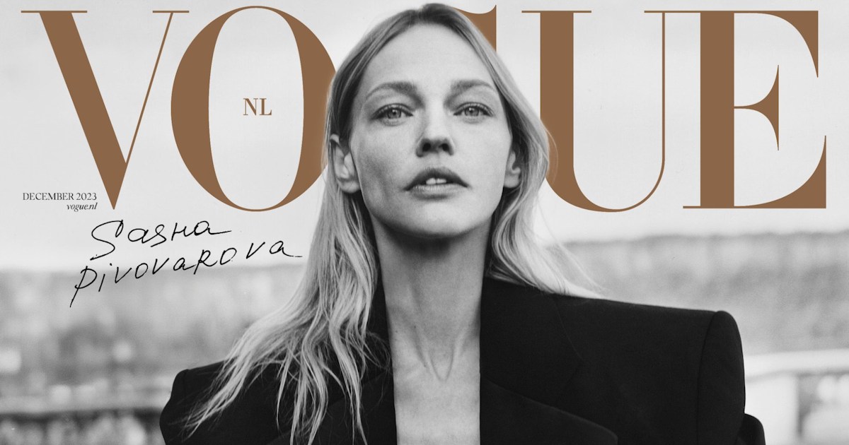 Vogue Netherlands December 2023 Agata Serge - theFashionSpot