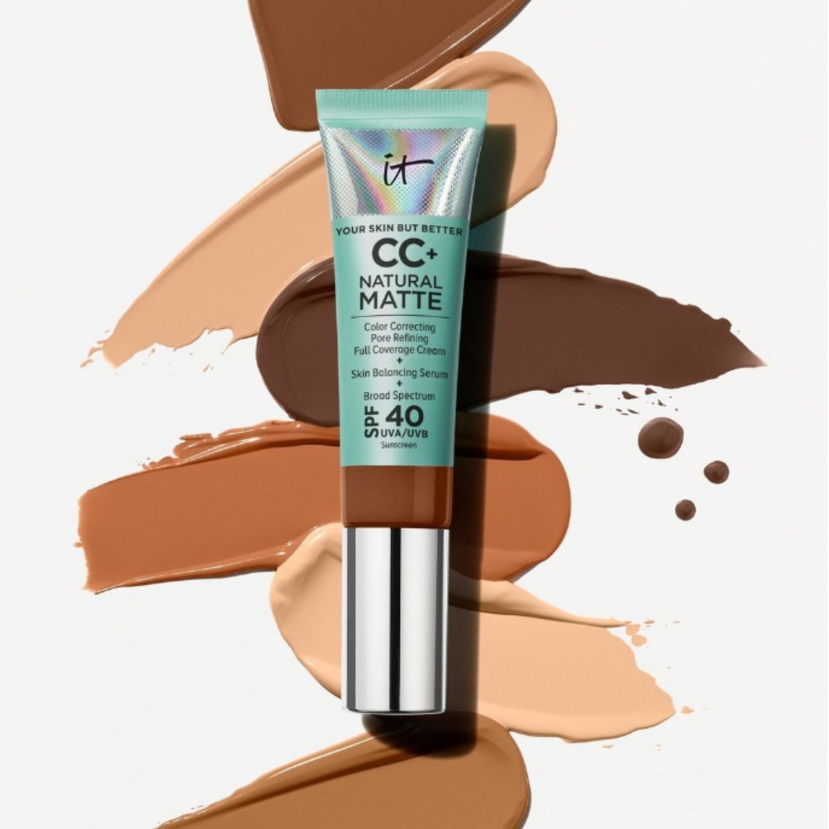 IT Cosmetics' CC+ Cream Natural Matte Foundation - theFashionSpot