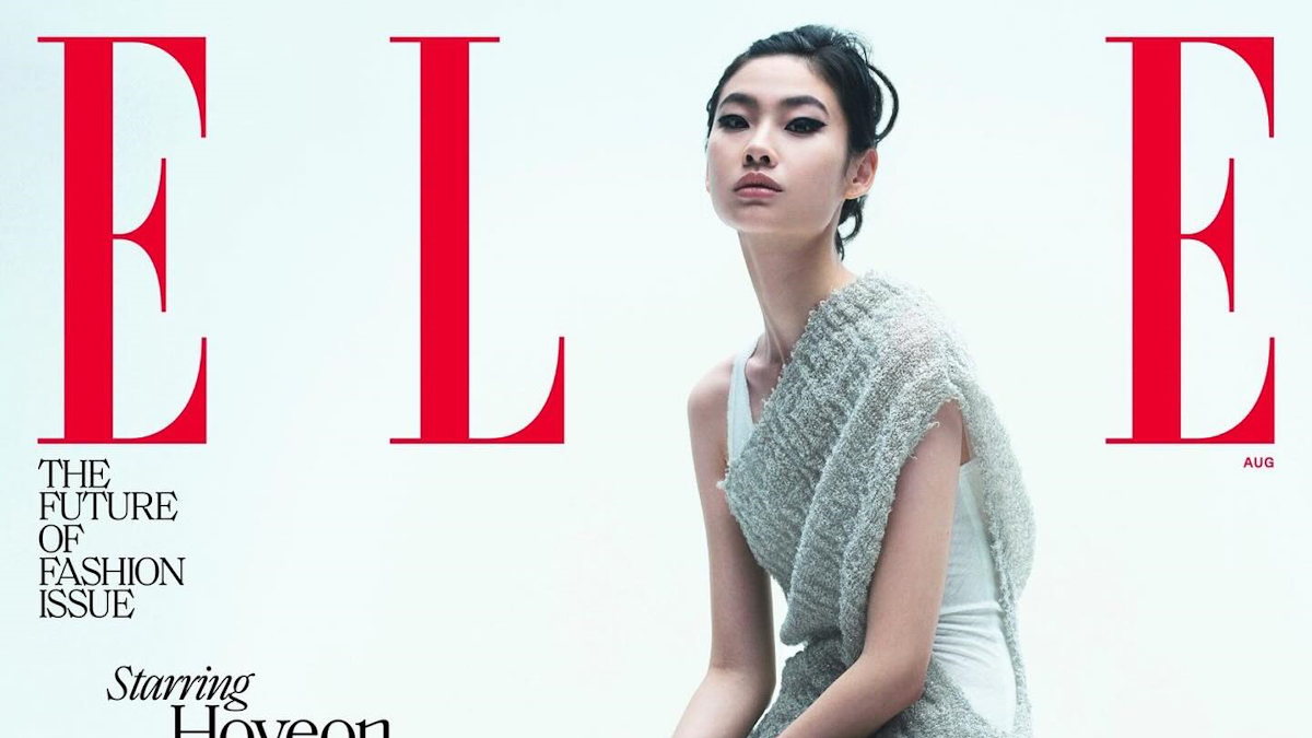 HoYeon Jung US ELLE August 2024 - theFashionSpot