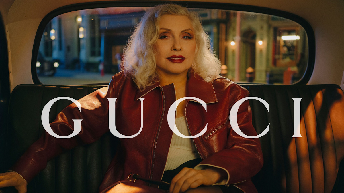 Debbie Harry Gucci Cruise 2025 Ad Campaign - theFashionSpot