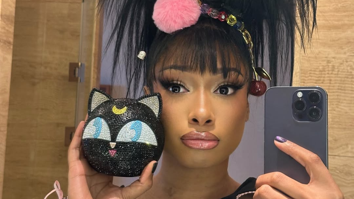 Megan Thee Stallion Wears Funky Bodysuit in 'Kpopped' Photos ...