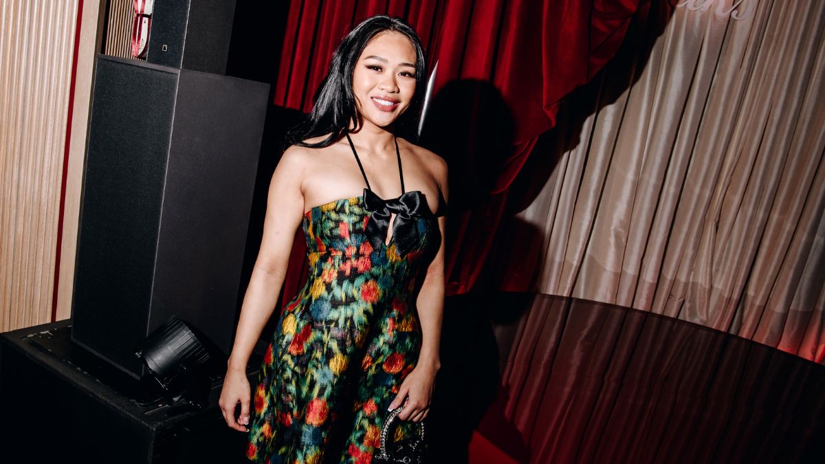 Suni Lee Wows in Cute Bow-Adorned Dress in NYFW Party Photos ...