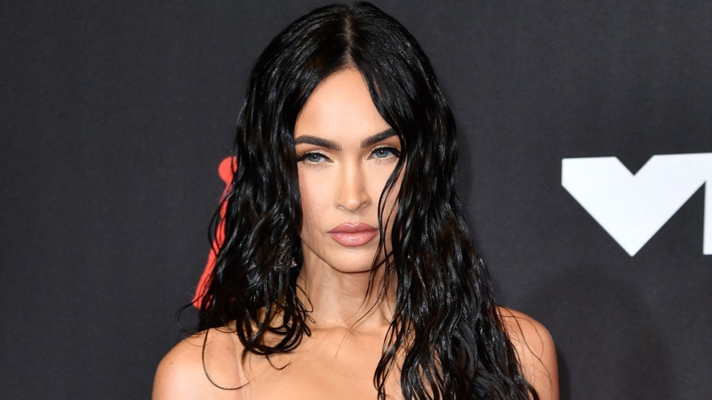 Megan Fox's Nude Corset Dress Is So Her