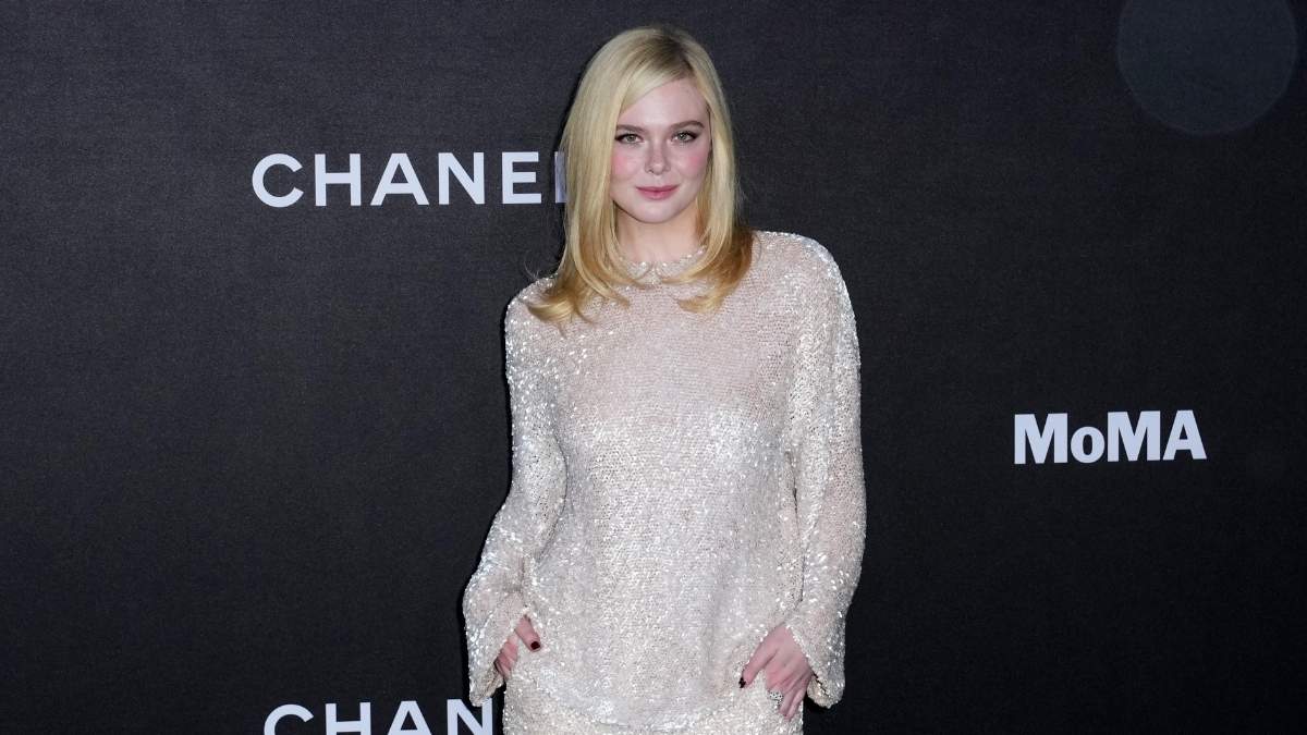 Elle Fanning's Sparkly Chanel Set Defies Expectations With Its Cut ...