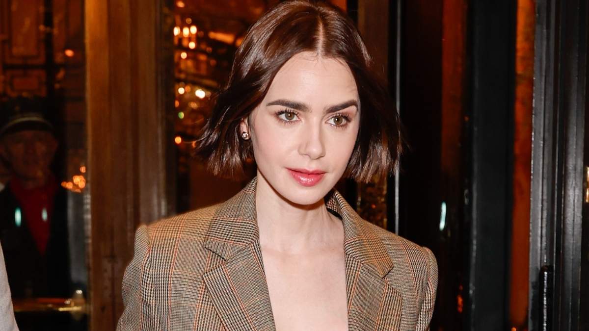 Lily Collins Demonstrates How to Rock a Three-Piece McQueen Suit ...