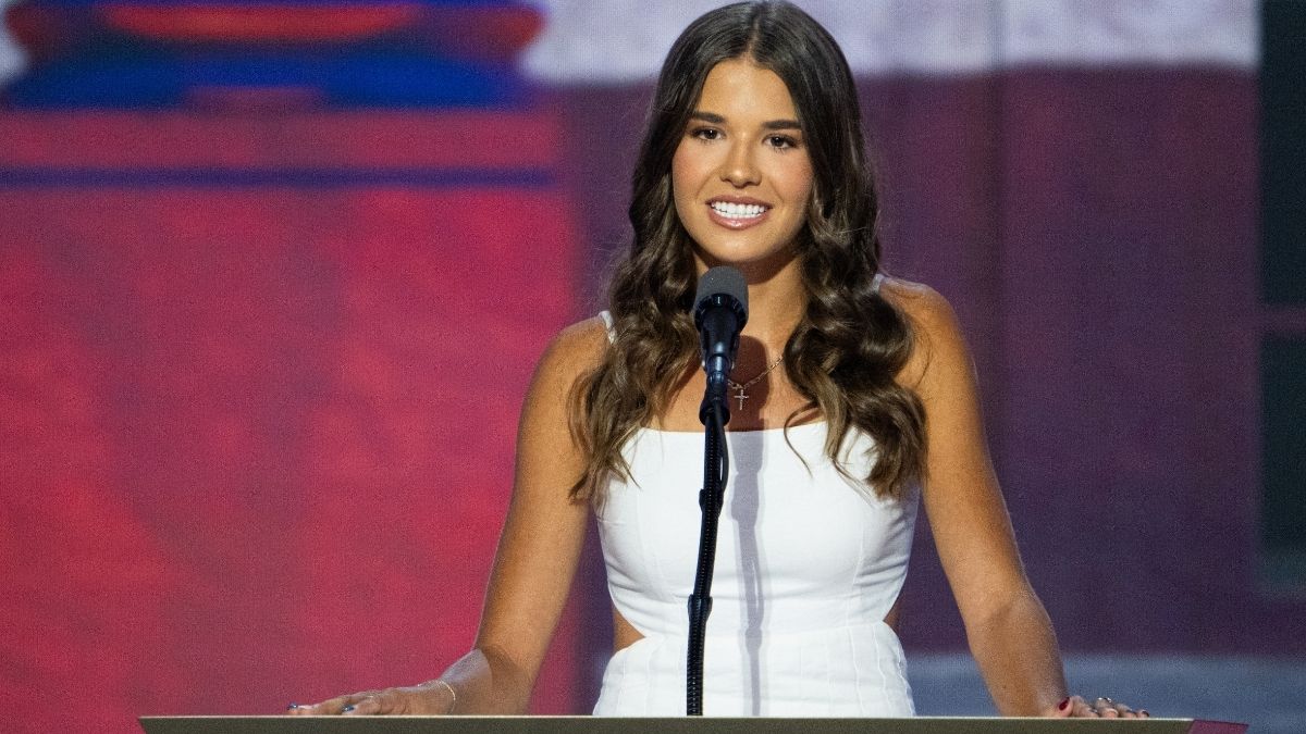 Kai Trump Pairs Dress Held up by Just Strings With Surprise Accessory ...