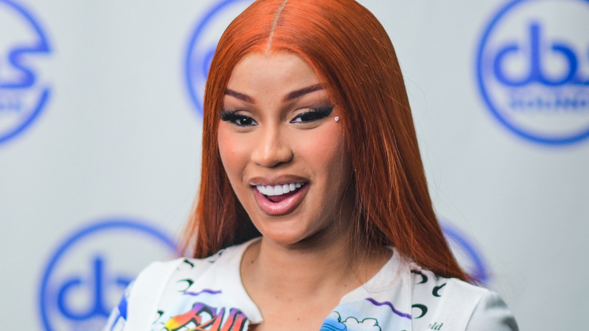 Cardi B Flaunts Her Flirty Side in Slinky Dress Photos - theFashionSpot
