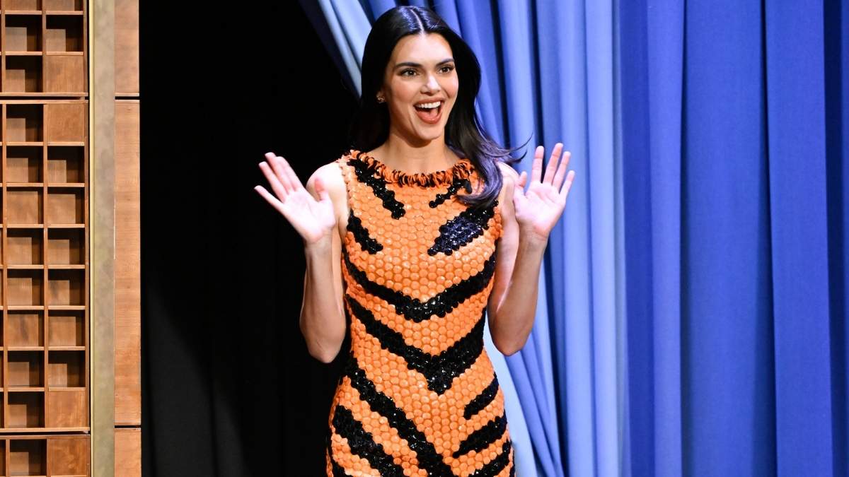 Kendall Jenner Stuns in Teyana Taylor & Hailey Bieber's Iconic Dress ...