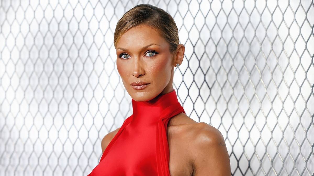 Bella Hadid's Revolve Bodysuit Look Is Power Dressing With a Twist ...