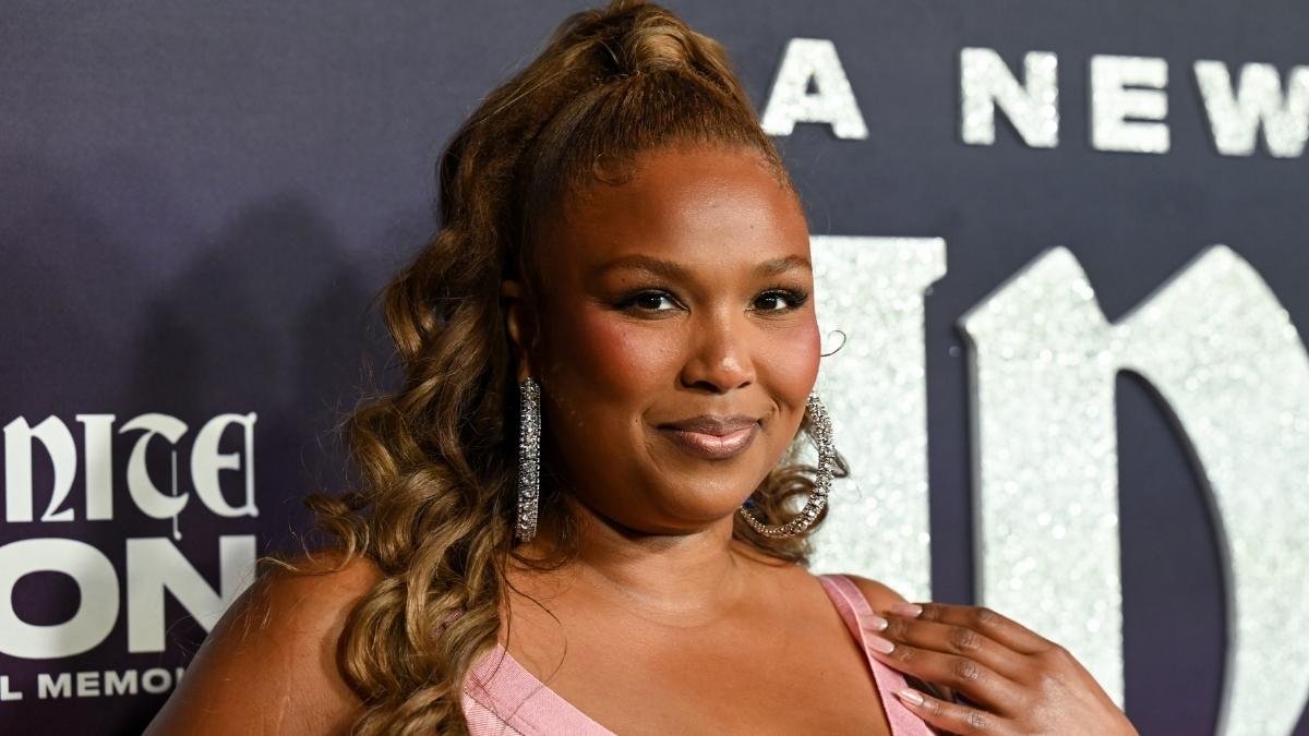 Lizzo Channels Barbie in Bold Pink Minidress for Coachella - theFashionSpot