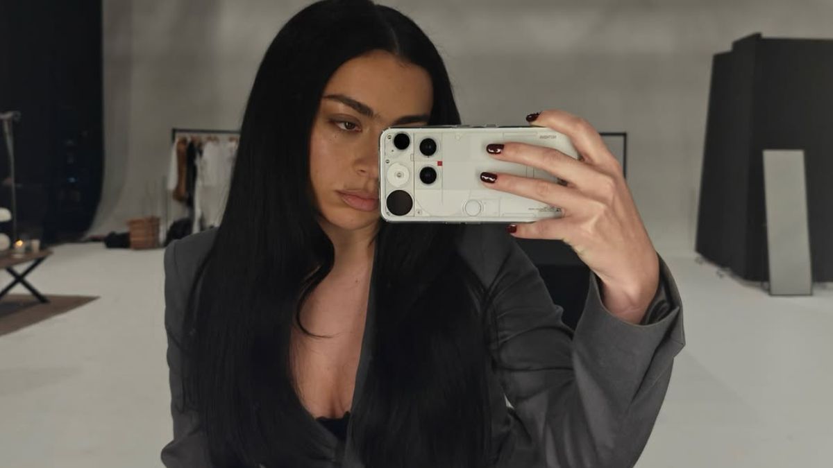 Charli XCX Teases 'Something Horny' in Sheer Barely-Covered Bra ...