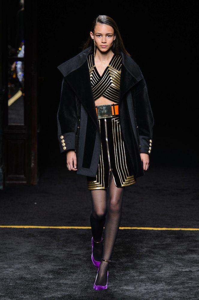 Balmain Fall 2015 Runway - theFashionSpot