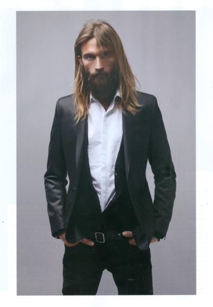 30 Male Models with Beards - theFashionSpot