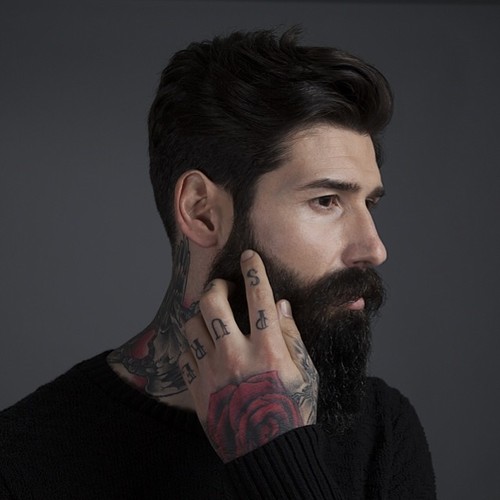 30 Male Models with Beards - theFashionSpot
