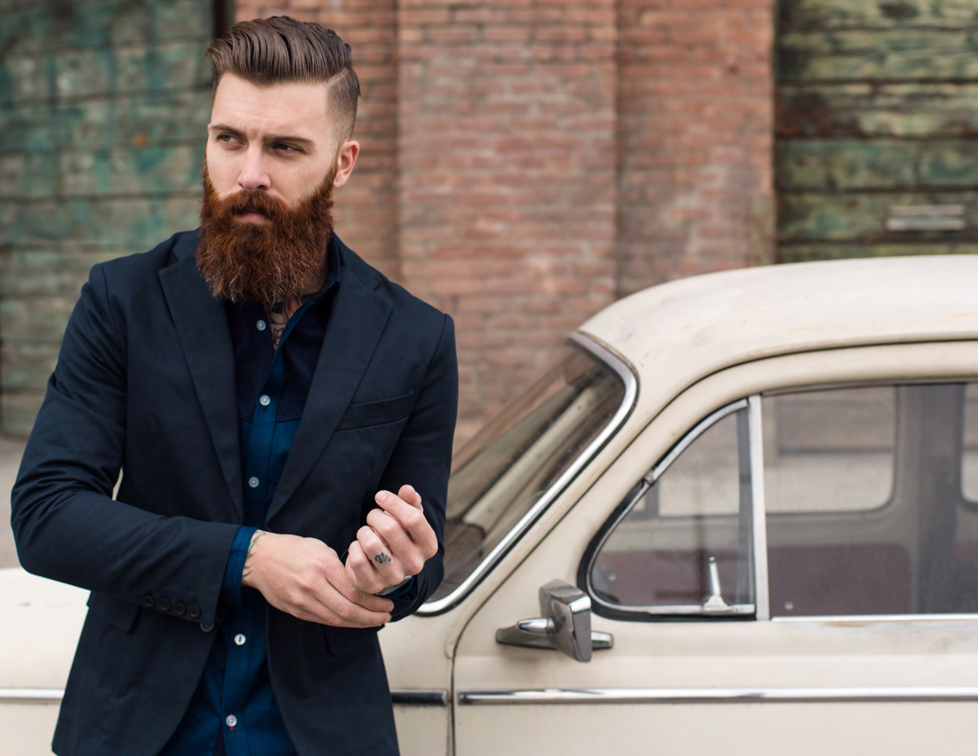30 Male Models with Beards - theFashionSpot