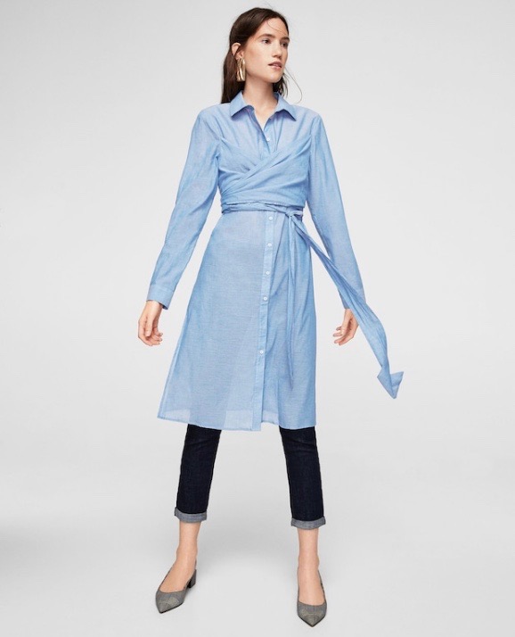 Extra Long Shirts Are Trending for Spring 2018 - theFashionSpot