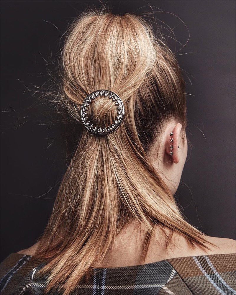 Give Your Ponytail a Dramatic Summery Update