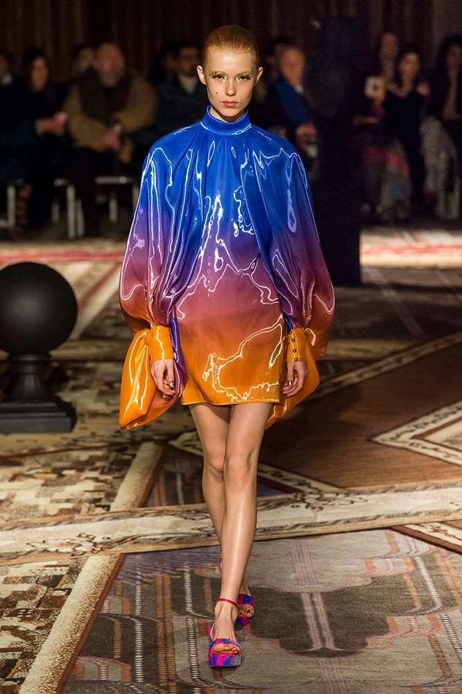 Halpern Fall 2019 Runway - theFashionSpot