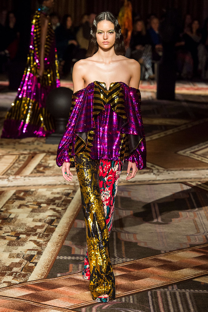 Halpern Fall 2019 Runway - theFashionSpot