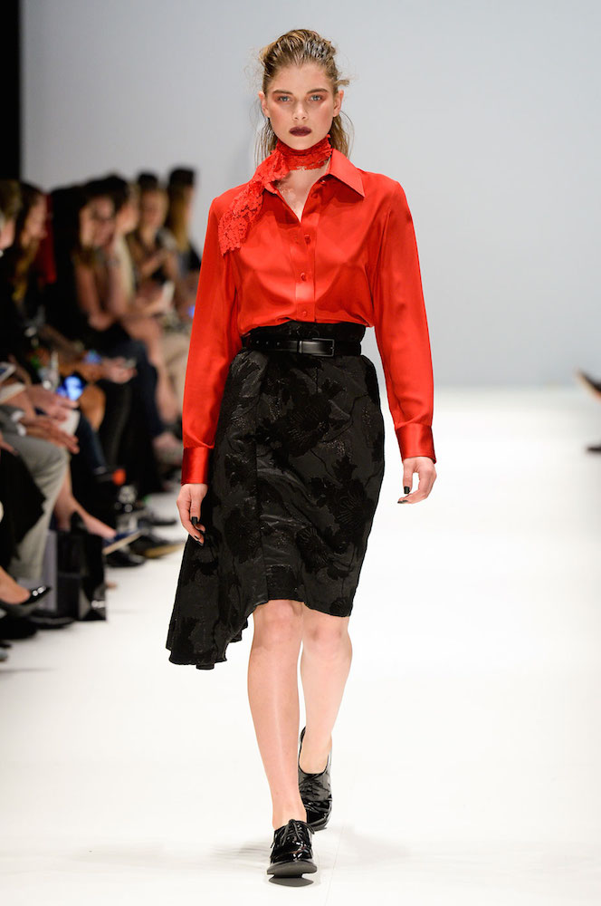 Jayson Brunsdon Spring 2015 Runway - theFashionSpot
