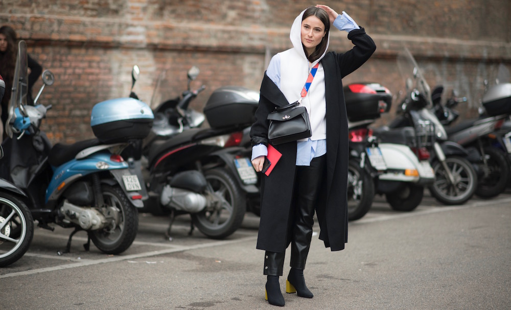 Outerwear Trend: Fashion Girls Adopt the Cold Shoulder Look ...