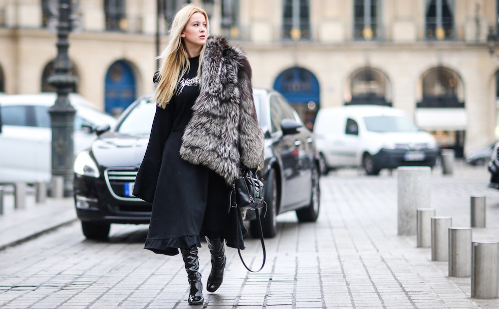 Outerwear Trend: Fashion Girls Adopt the Cold Shoulder Look ...