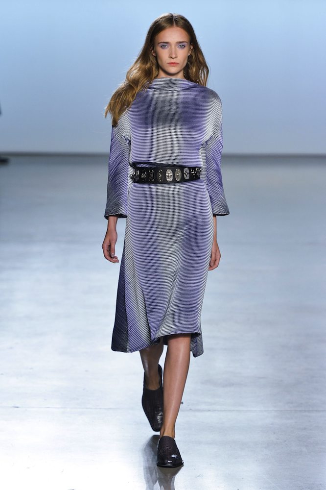 Interview with Sally LaPointe NYFW Spring 2015 - theFashionSpot