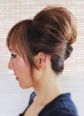 11 Easy Updos You Can Do in Under 5 Minutes - theFashionSpot