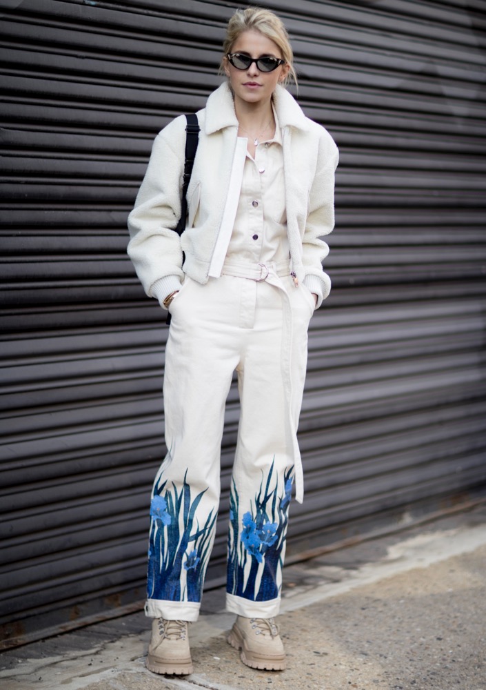 Winter Whites Looks From the Street Style Set - theFashionSpot